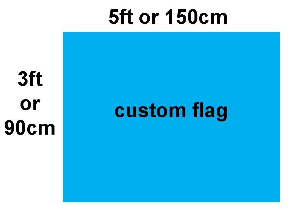 Custom Printed Flag 3x5ft Banner Baseball American Football Basketball ...