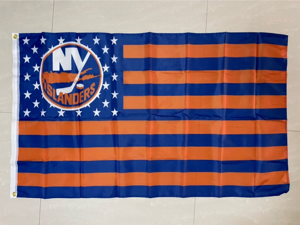 New York Islanders Flag 3x5ft Banner Polyester Ice Hockey Stanley Cup ...