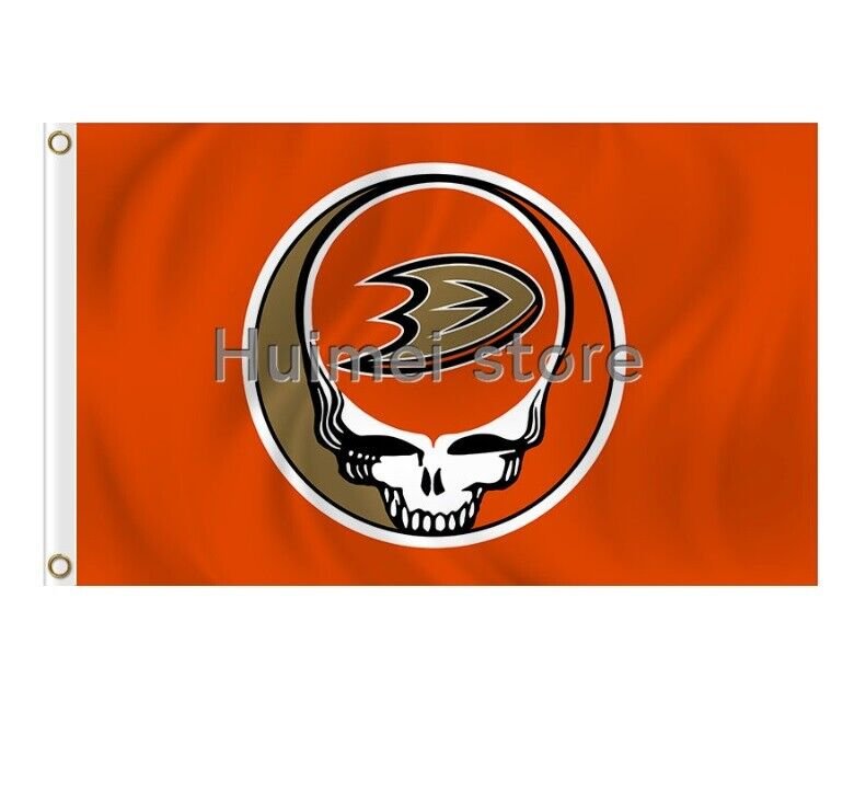 Anaheim Ducks Flag 3x5ft Banner Polyester Ice Hockey Stanley Cup ducks020