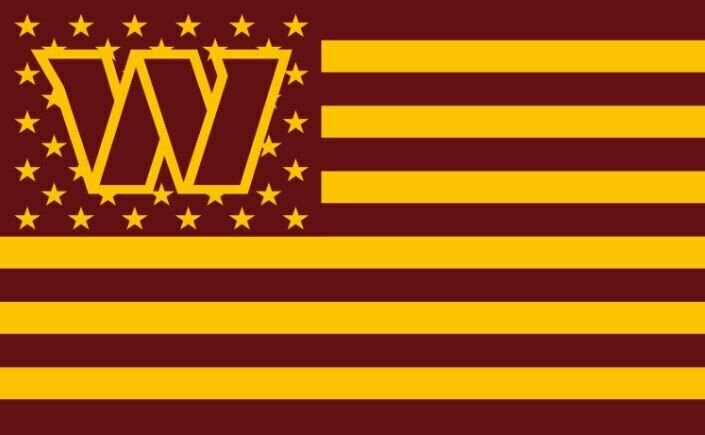 Washington Commanders Flag 3x5ft Banner Polyester American Football ...