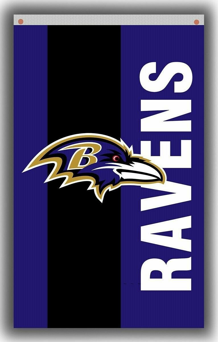 Baltimore Ravens Flag 3x5ft Banner Polyester American Football ravens044