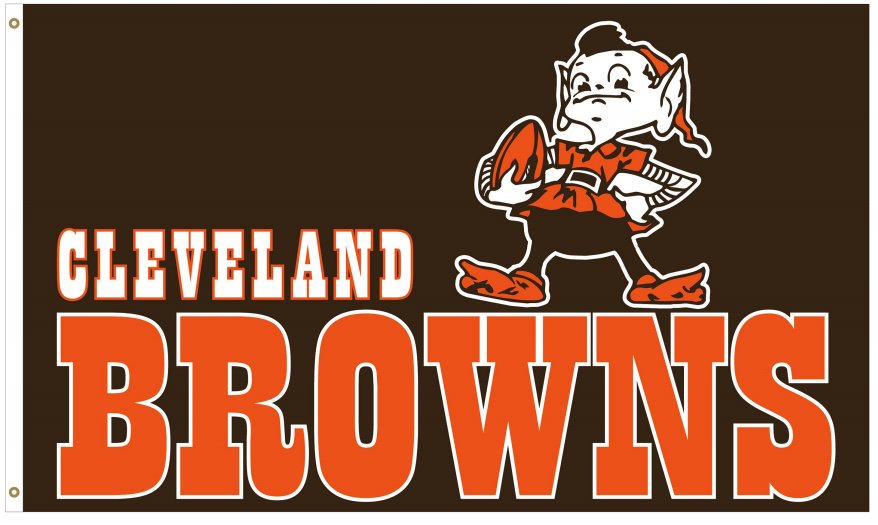 Cleveland Browns Flag 3x5ft Banner Polyester American Football browns021