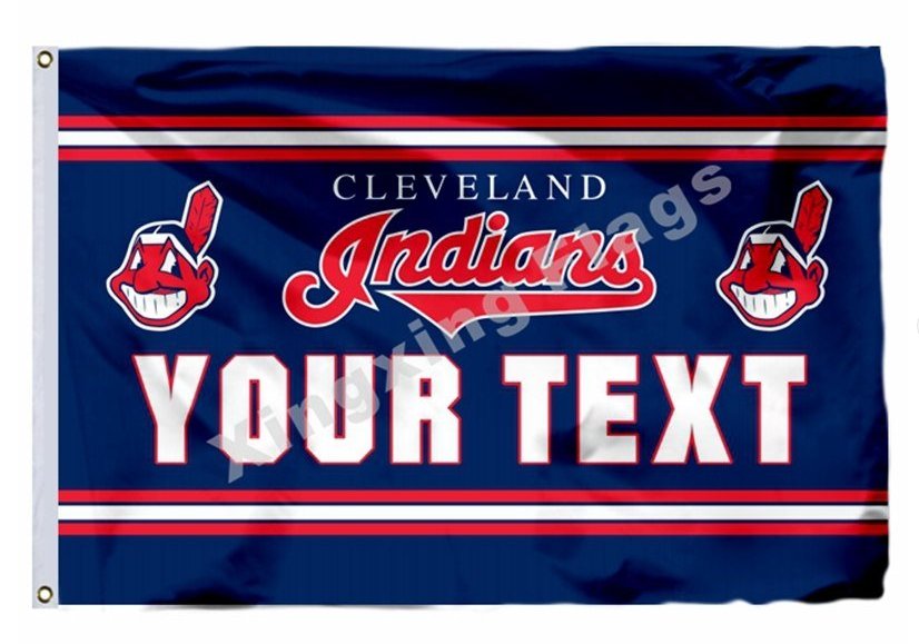 Cleveland Indians Flag 3x5ft Banner Polyester Baseball World Series 030
