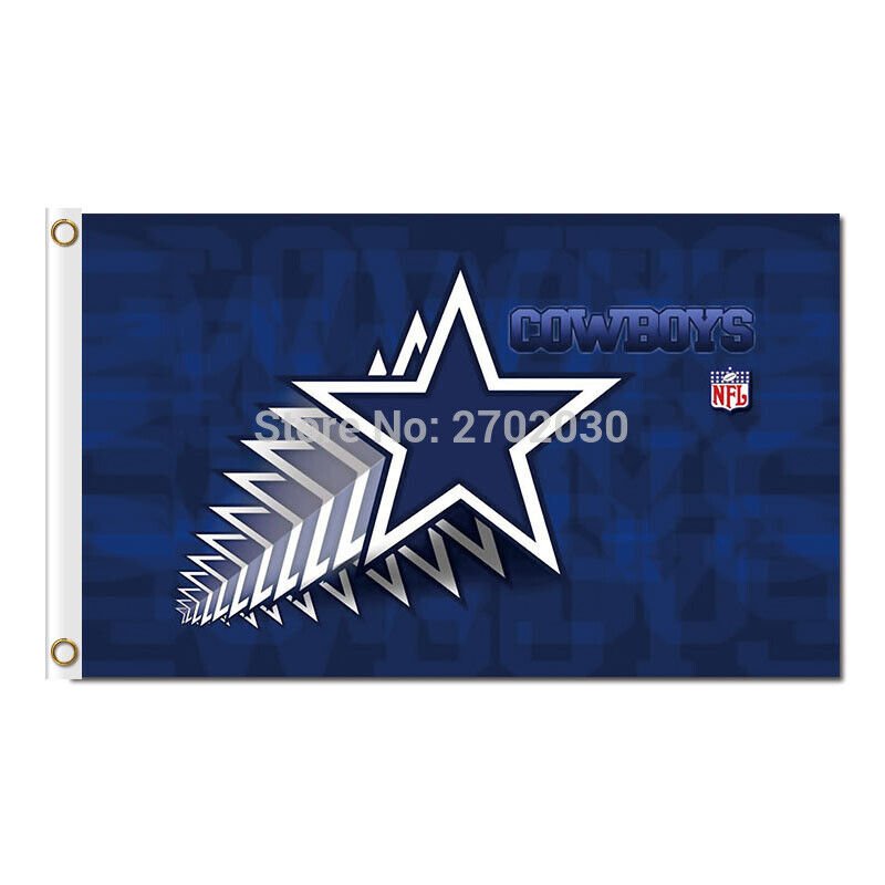 Dallas Cowboys Flag 3x5ft Banner Polyester American Football cowboys009