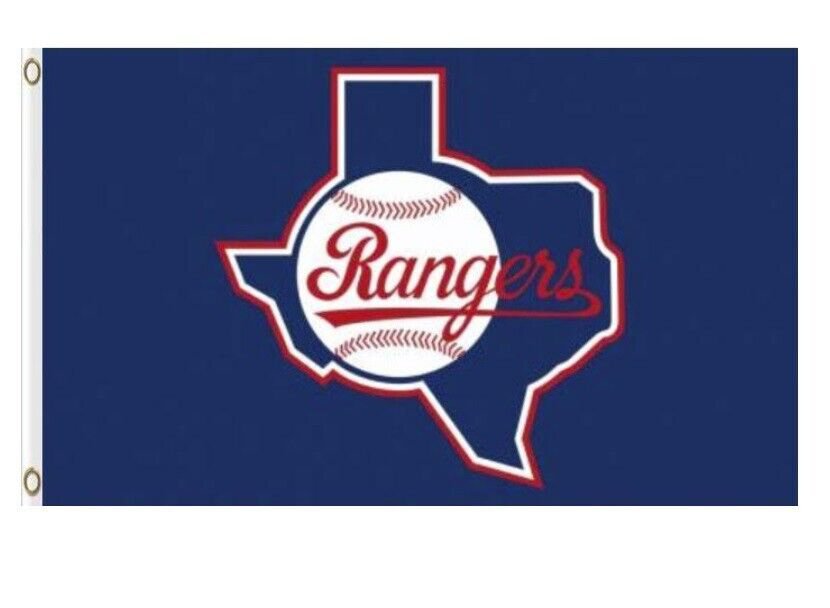 Texas Rangers Flag 3x5ft Banner Polyester Baseball World Series Rangers004
