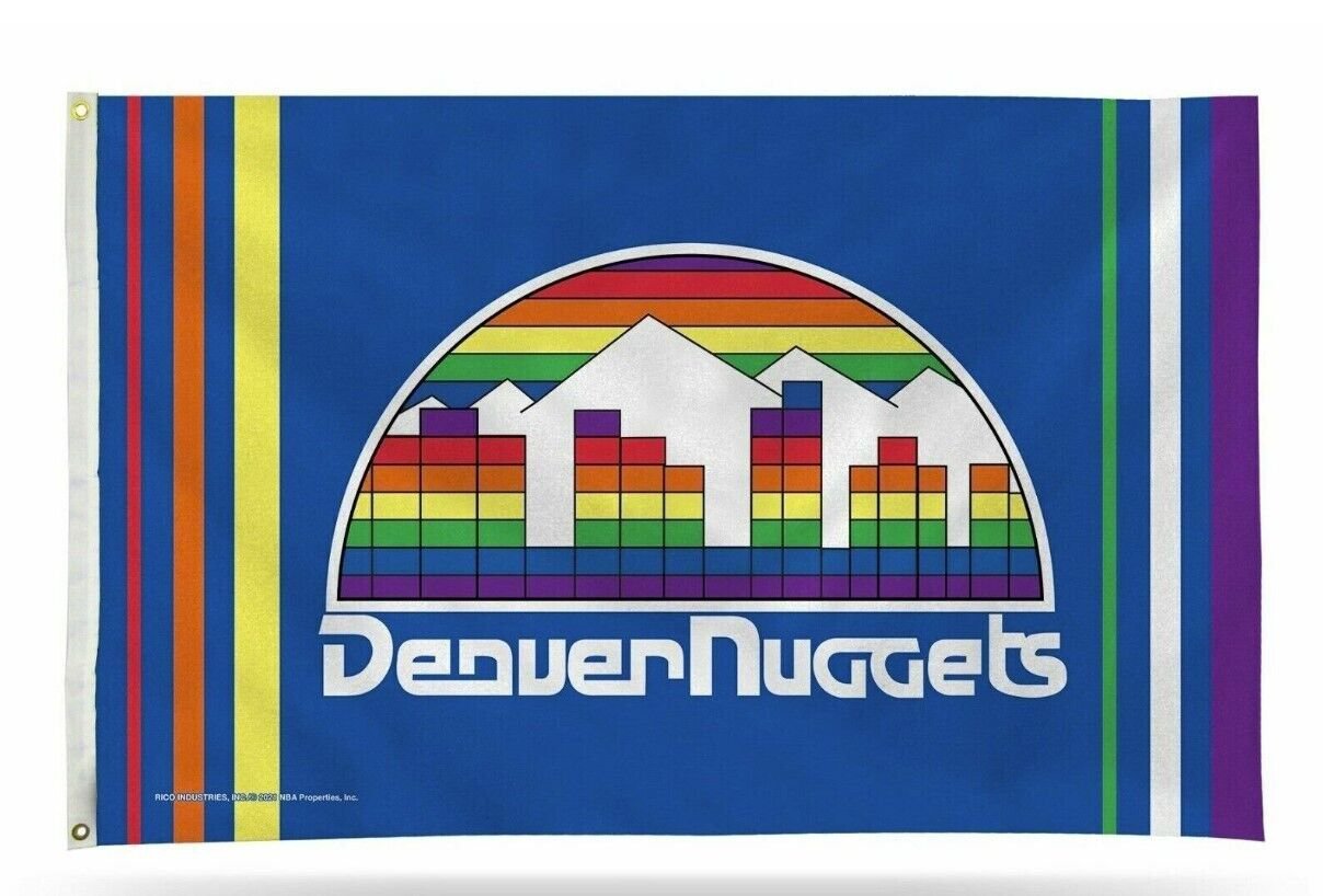 Denver Nuggets Flag 3x5ft Banner Polyester basketball World Champions ...