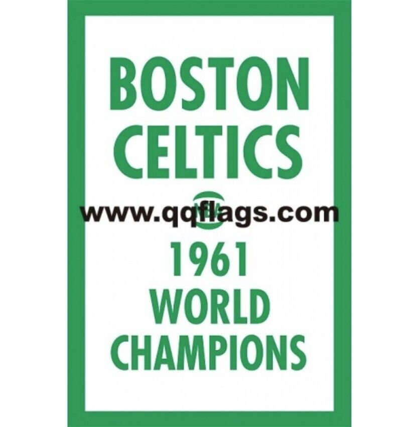 Boston Celtics Flag 3x5ft Banner Polyester basketball World Champions ...