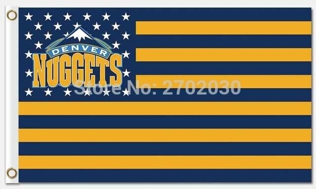 Denver Nuggets Flag 3x5ft Banner Polyester basketball World Champions ...