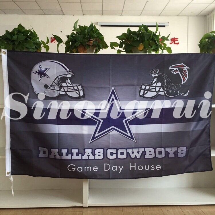 Dallas Cowboys Flag 3x5ft Banner Polyester American Football cowboys018
