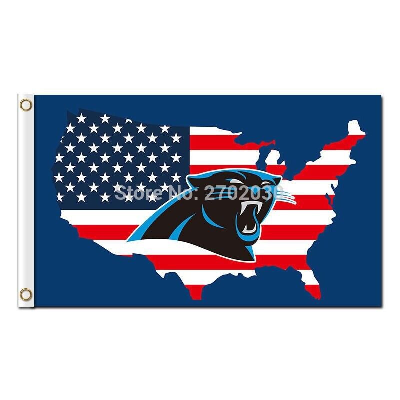 Carolina Panthers Flag 3x5ft Banner Polyester American Football panthers007