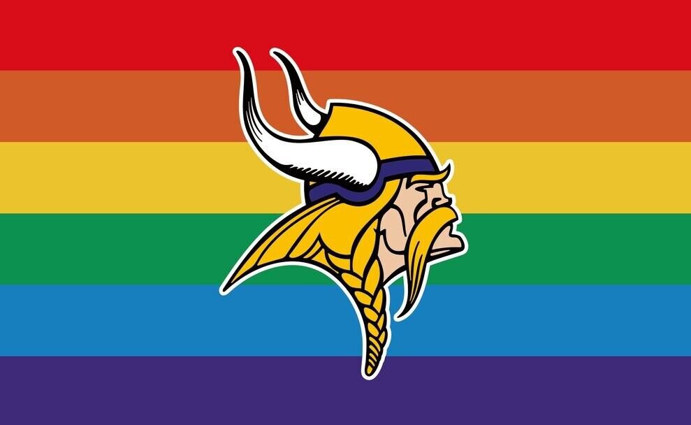 Minnesota Vikings Flag 3x5ft Banner Polyester American Football skol026