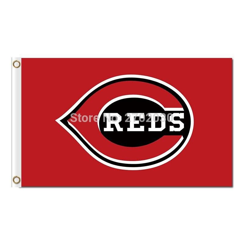 Cincinnati Reds Flag 3x5ft Banner Polyester Baseball World Series reds004
