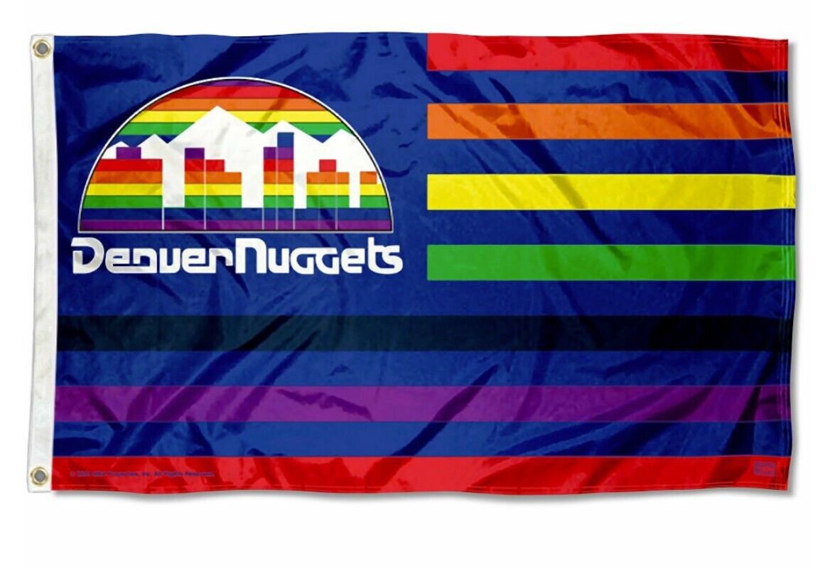 Denver Nuggets Flag 3x5ft Banner Polyester basketball World Champions ...