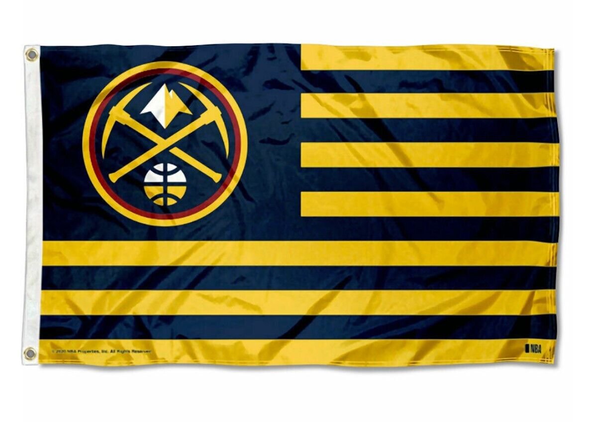 Denver Nuggets Flag 3x5ft Banner Polyester basketball World Champions ...