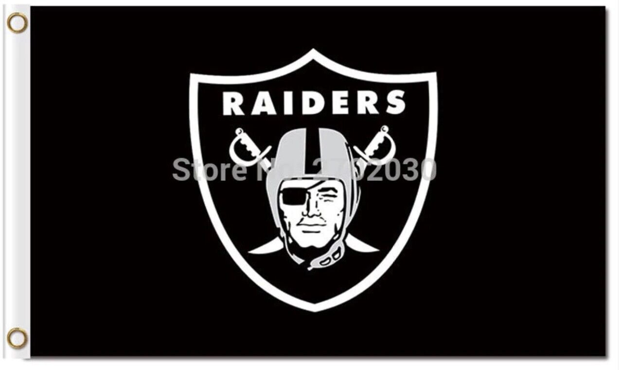 Las Vegas Raiders Flag 3x5ft Banner Polyester American Football raiders004