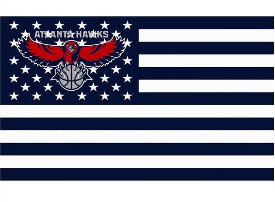 Atlanta Hawks Flag 3x5ft Banner Polyester basketball World Champions ...