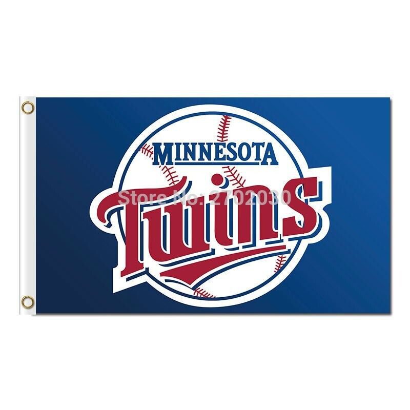 Minnesota Twins Flag 3x5ft Banner Polyester Baseball World Series twins006