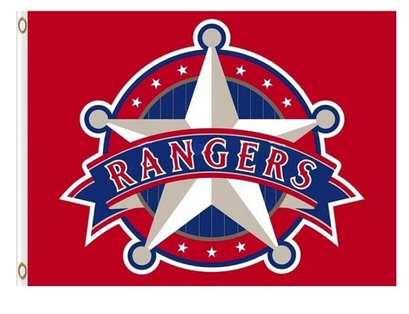 Texas Rangers Flag 3x5ft Banner Polyester Baseball World Series rangers007