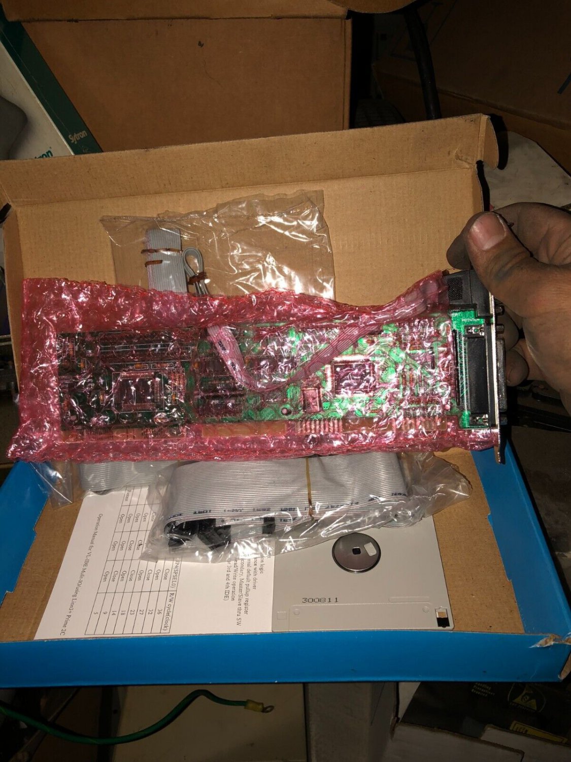 Goldstar Prime 2c Enhanced IDE CONTROLLER I/O Card 16 bits EIDE ISA ...