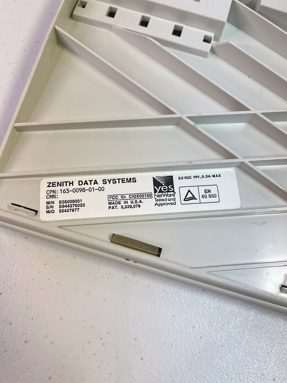 Vintage Zenith Nec Data Systems Keyboard E05009001 163-0098-01-00 NEW rare