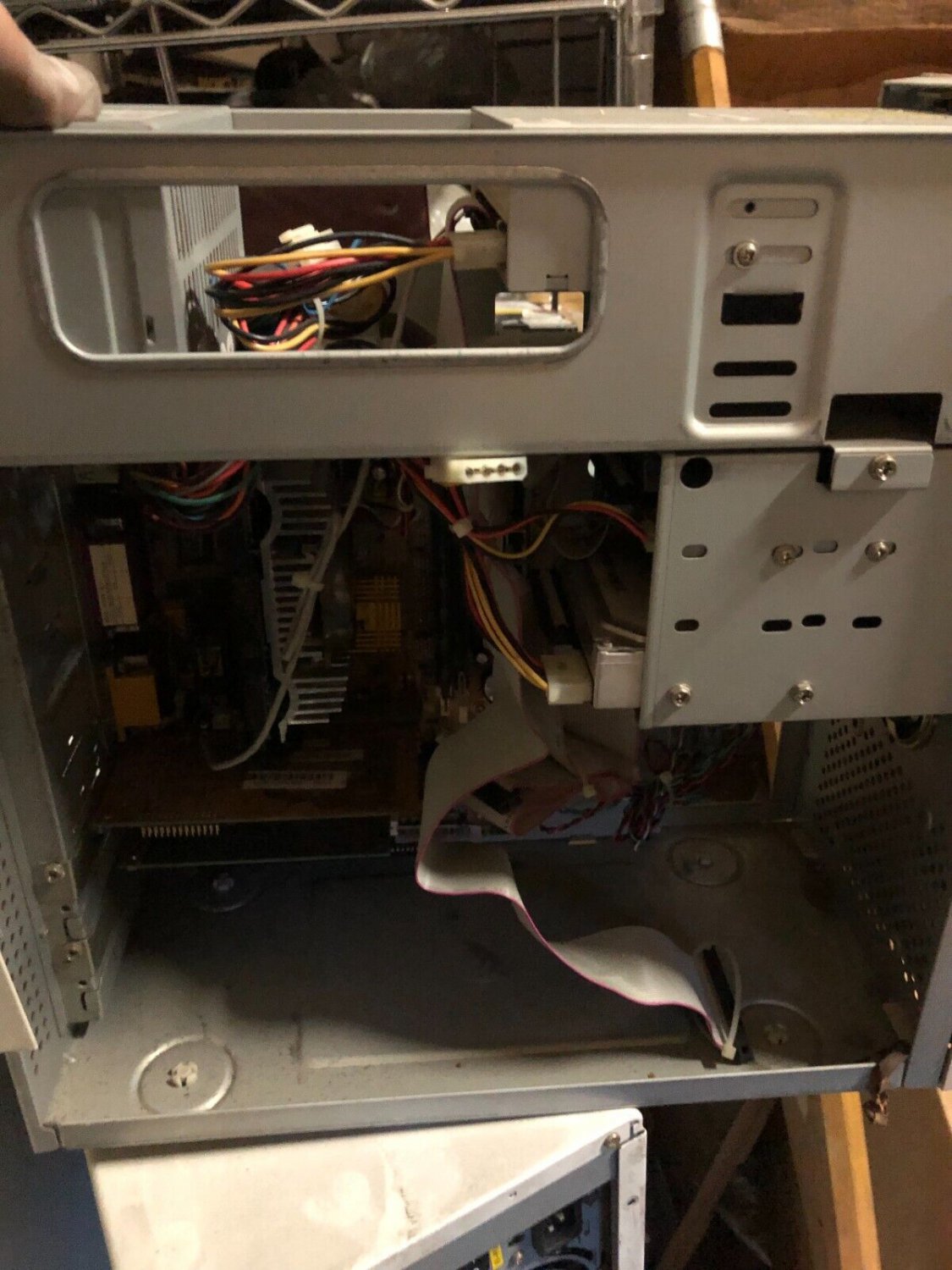 Vintage Retro PC Case Beige Computer Case ATX Retro Tower White USED ...