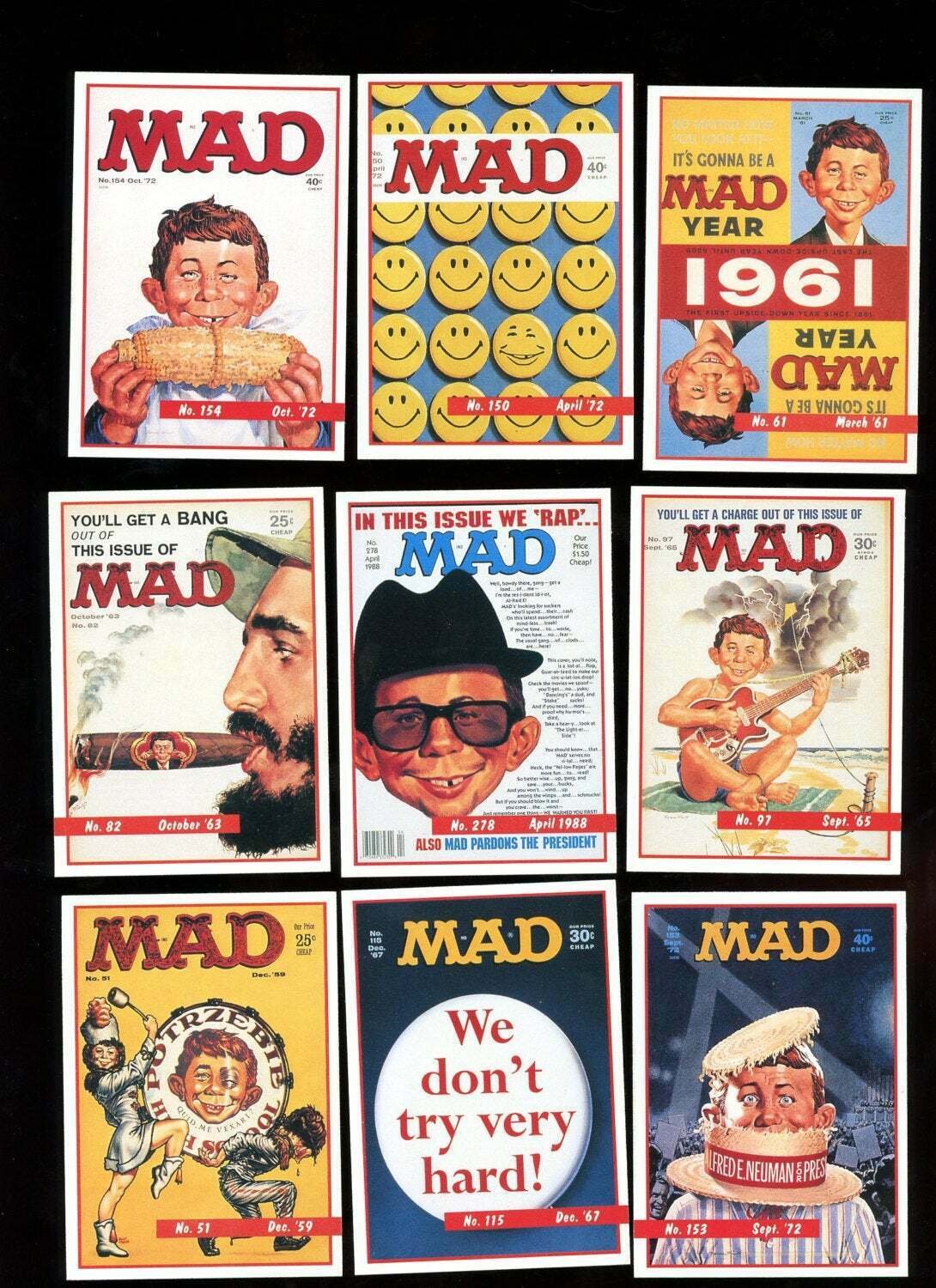 Mad Magazine Comic Collection 1-550 pdf (1952-2018)