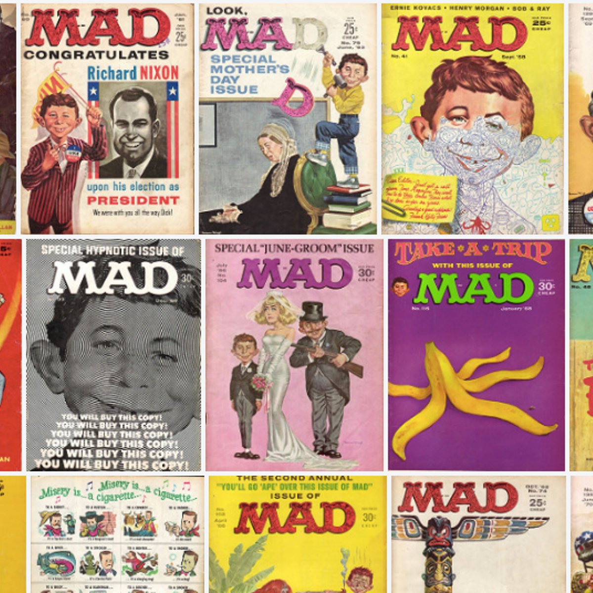 Mad Magazine Comic Collection 1-550 pdf (1952-2018)