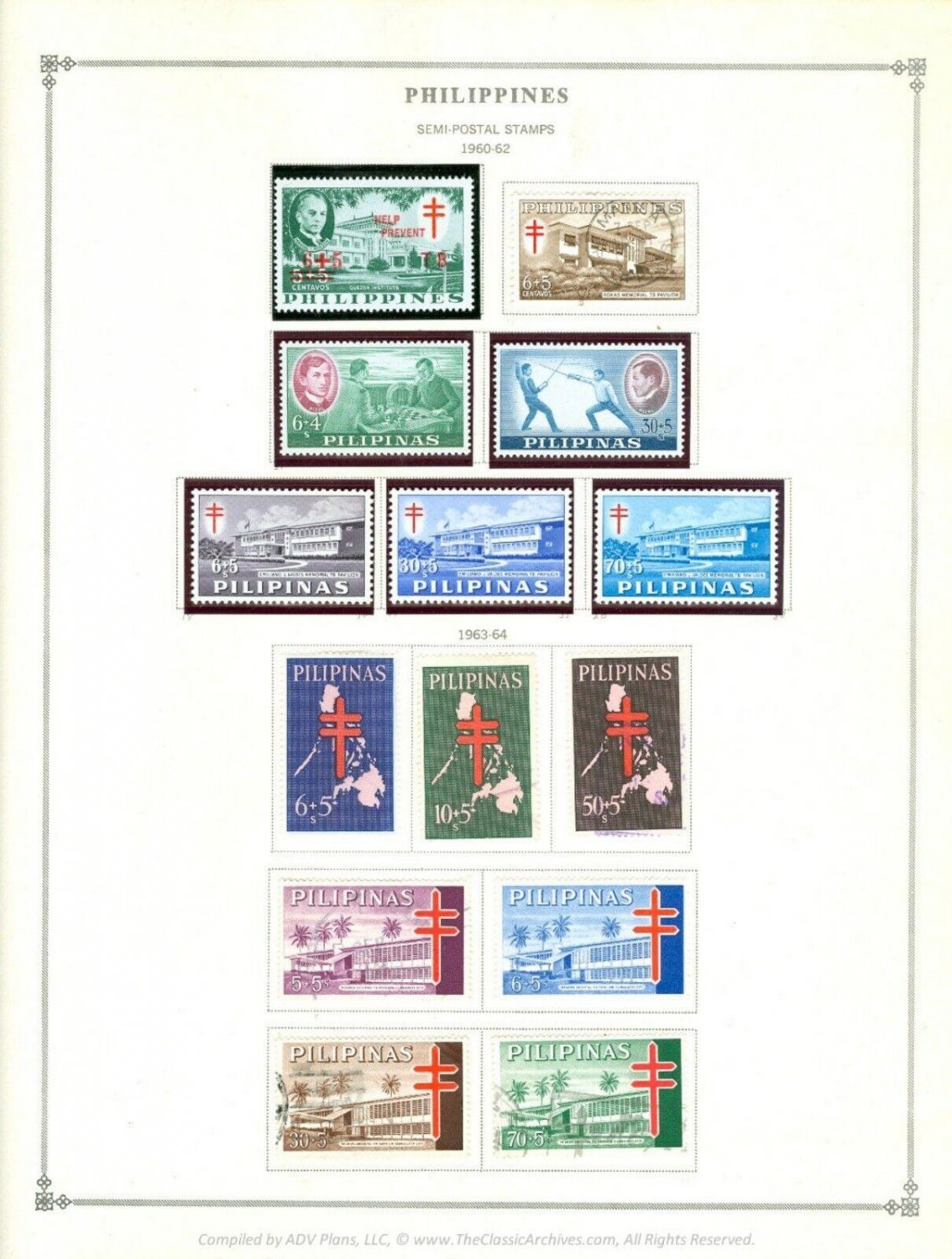 Philippines Printable Stamp Album over 150 pages and completed the ...