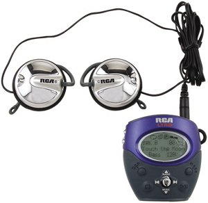RCA RD1080 128MB Solid State Personal Digital MP3/MP3PRO FM Player