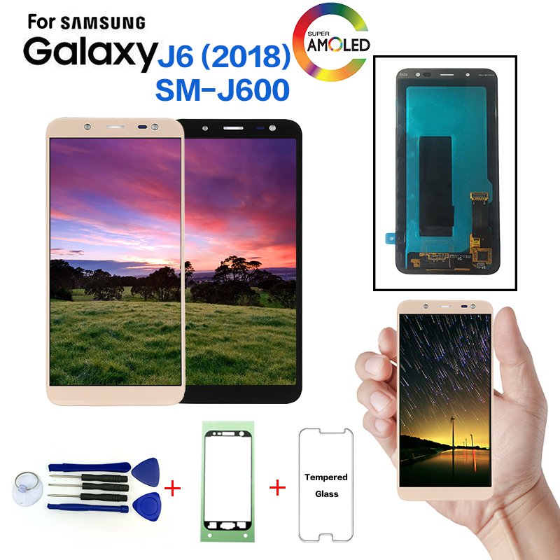 Original For Samsung Galaxy J6 2018 SM-J600F J600FN Display lcd Screen Replacement ON6 parts
