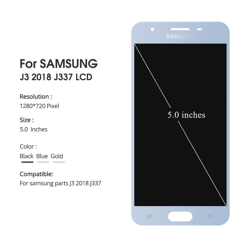 For Samsung Galaxy J3 2018 J337 J337P J337T LCD Display Touch Screen ...
