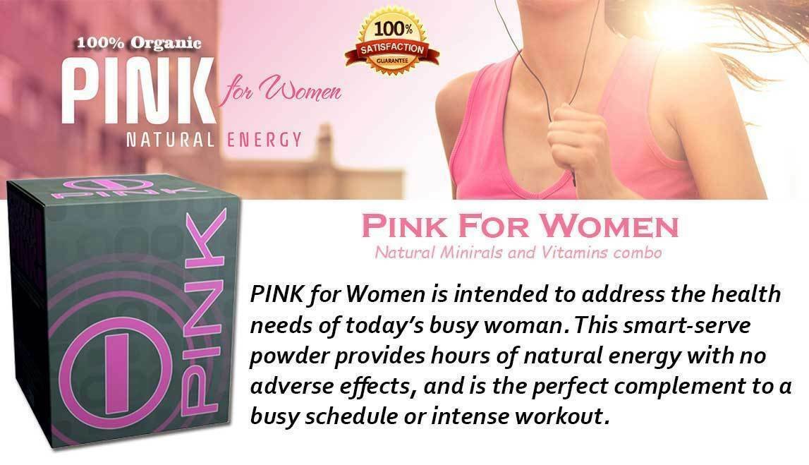 B PINK for WOMEN by BHIP GLOBAL Natural Energy & Fitness with Dietary ...