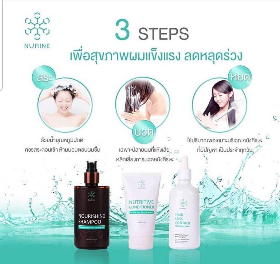 Organic 100ml Regrowth Natural Anti Loss Regrow Hair Safe Nurine