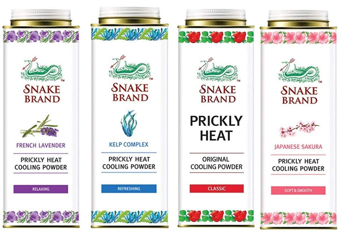 Snake Brand Relaxing Refreshing, Classic and Soft & Smooth Prickly He