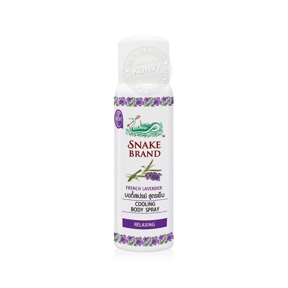 Snake Brand Relaxing and Refreshing Prickly Heat Cooling Powder Set 2