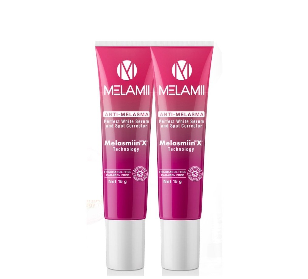2x Melamii Anti-Melasma Cream SPF 20 Reduce Freckles Dark Spots Blemi