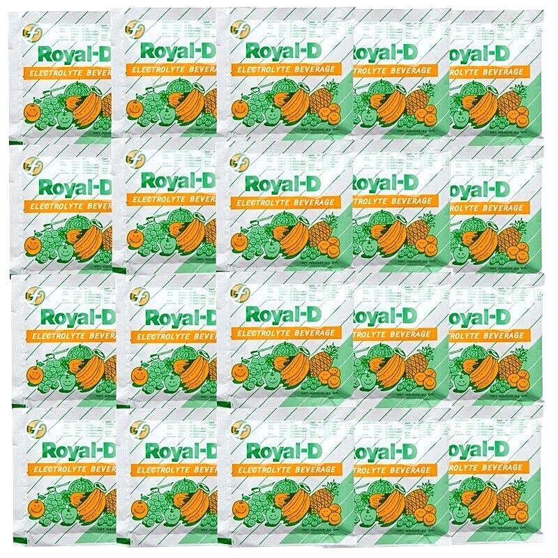 25gx20sachets Electrolyte Beverage Royal-D Royal Supplement Sport Drink Pow