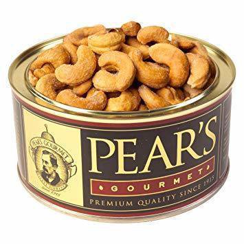 Pear's Gourmet Colossal Cashews Signature Nut Tin, 24 Ounces