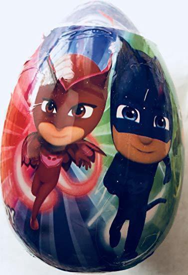 PJ Masks Giant Easter Egg with Jelly Beans and Tangy Candy, 3.75 oz.
