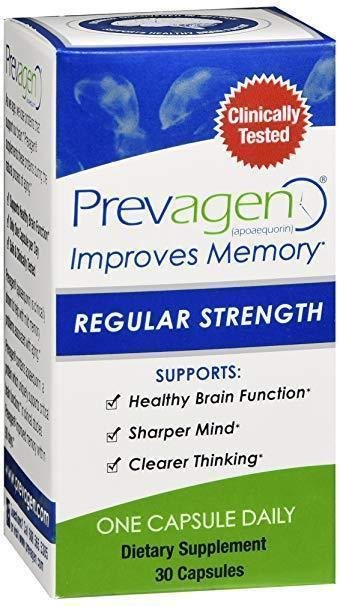 Prevagen Regular Strength,10 mg - 30 Count Bottle