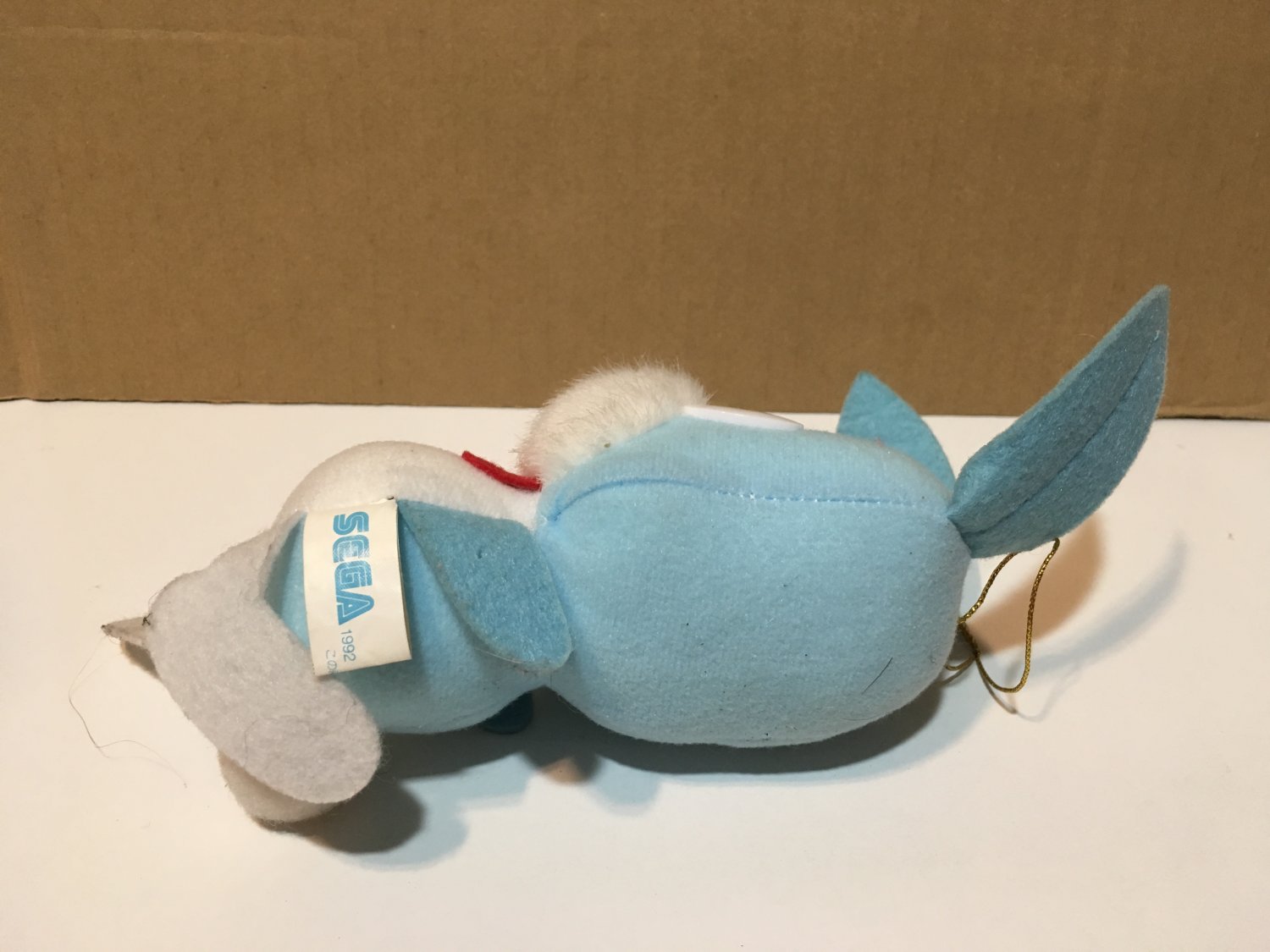 1992 Sonic the Hedgehog POCKY Rabbit Plush toy rare vintage Sega segasonic