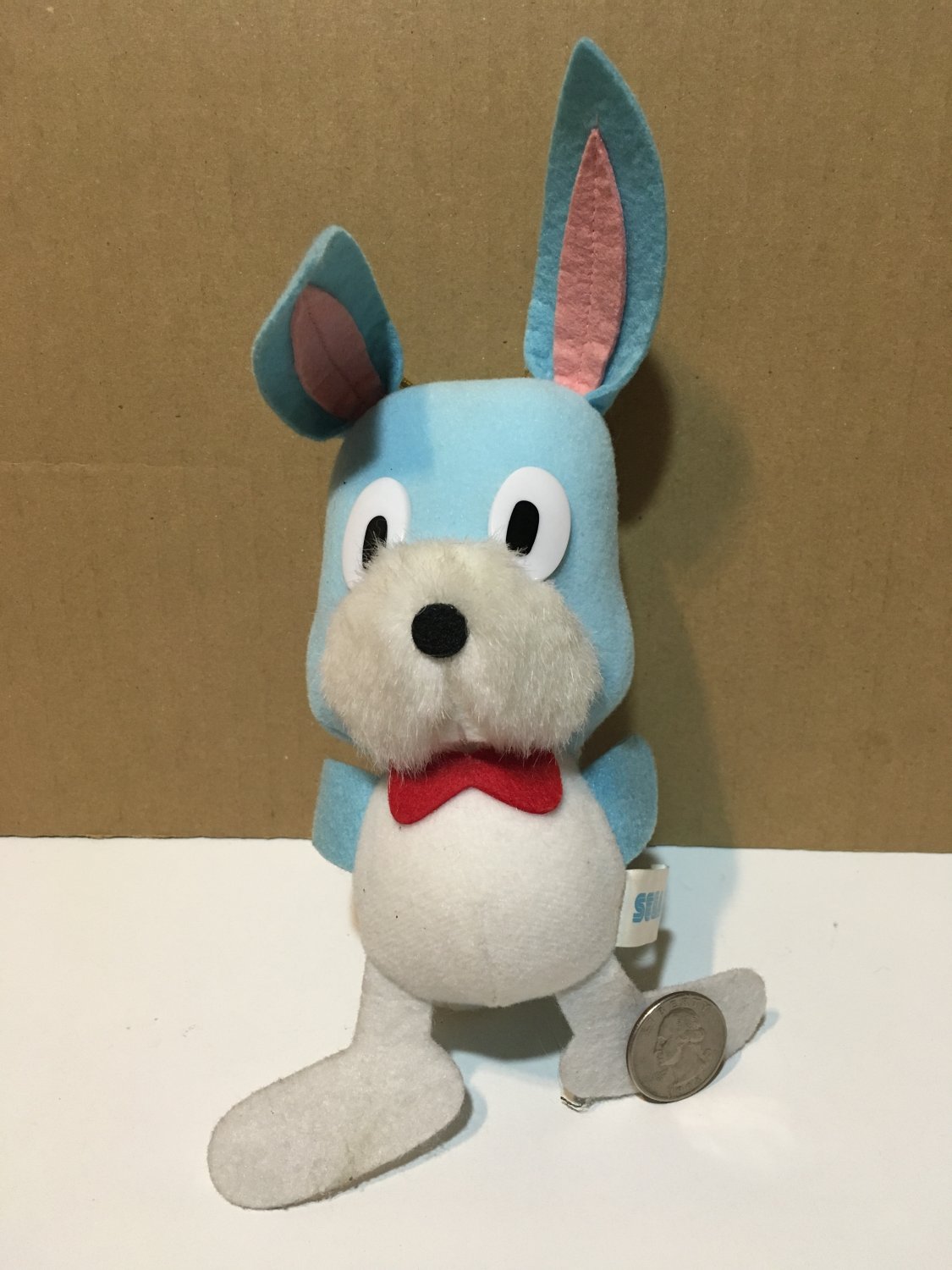 1992 Sonic the Hedgehog POCKY Rabbit Plush toy rare vintage Sega segasonic