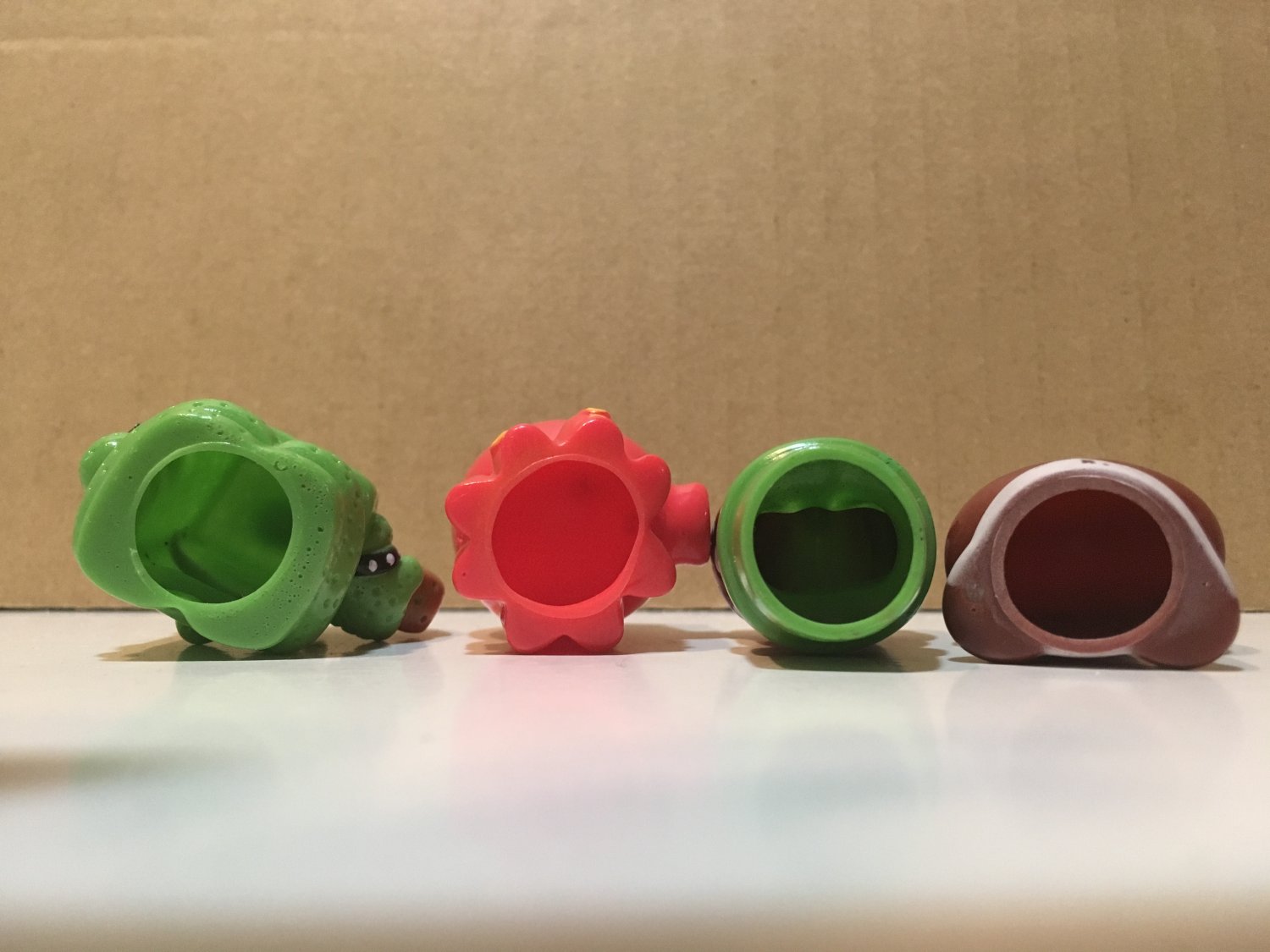 1989 Super Mario Land Finger Puppet Figures Toys Nintendo Gameboy rare ...