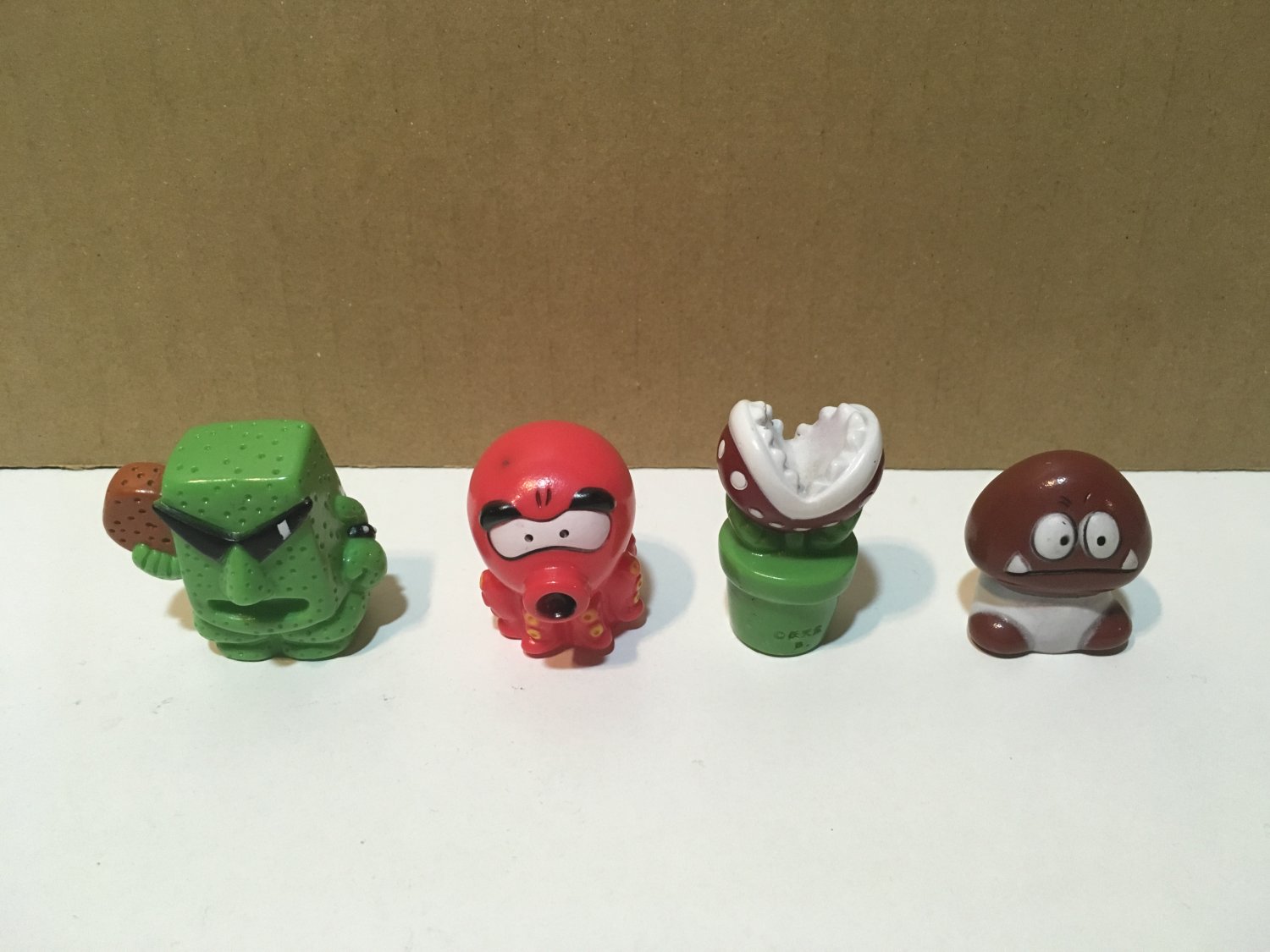 1989 Super Mario Land Finger Puppet Figures Toys Nintendo Gameboy rare ...