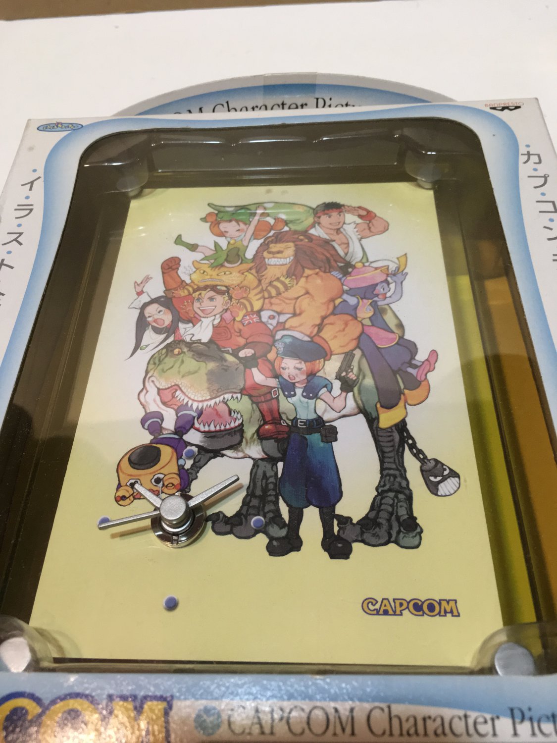 Capcom character picture clock Banpresto Street Fighter Power Stone ...