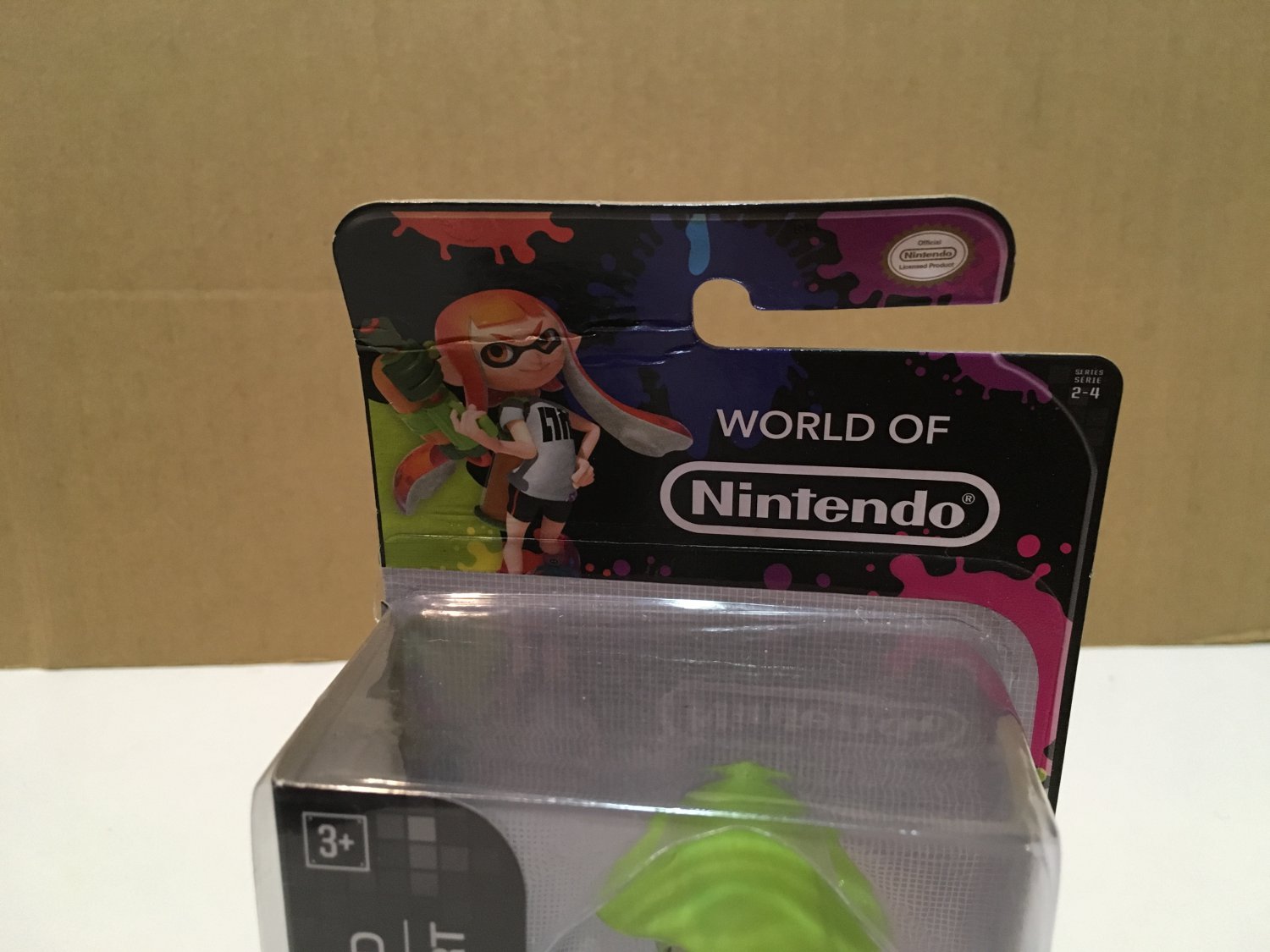 World of Nintendo Green Squid Splatoon Jakks Pacific toy figure ...
