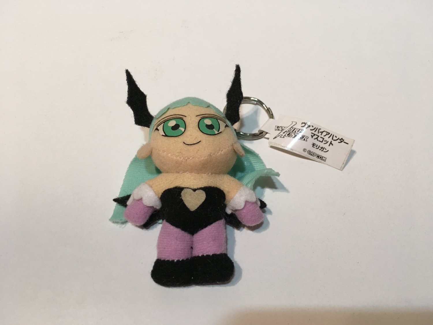Morrigan Plush Keychain Darkstalkers Vampire Hunter Capcom vintage