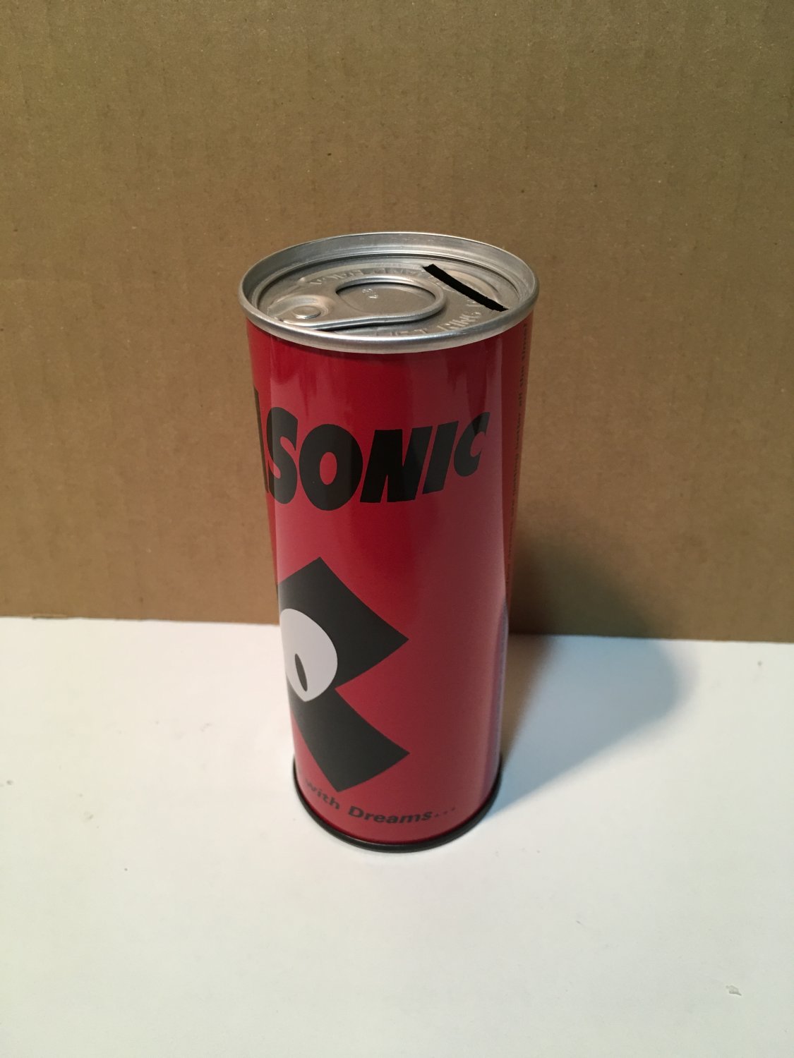 1990s Segasonic Coin Bank Soda Can Sonic the Hedgehog collectible ...