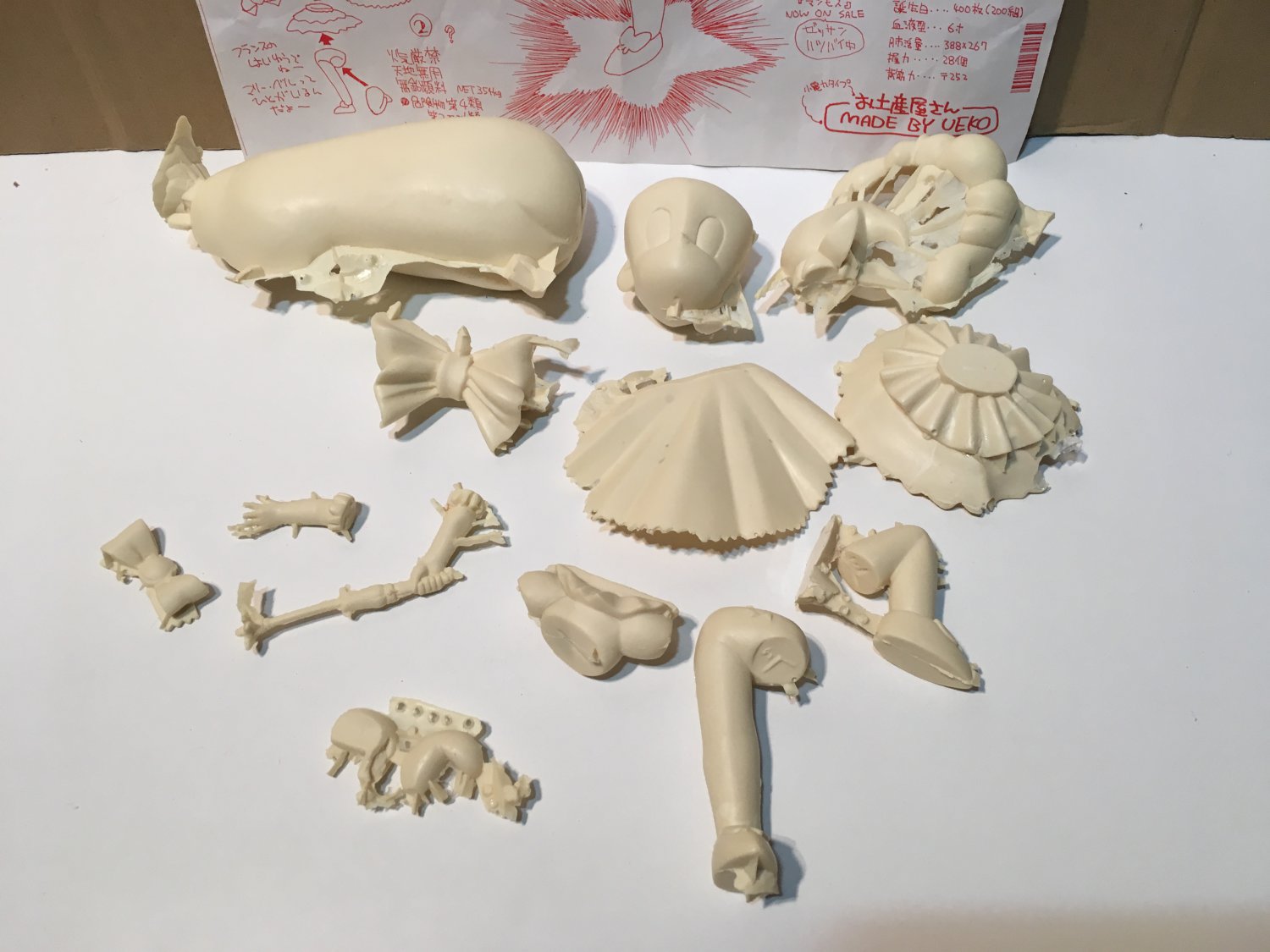 Floral Magician Mary Bell Magical Heroes Resin Garage Model Kit figure ...