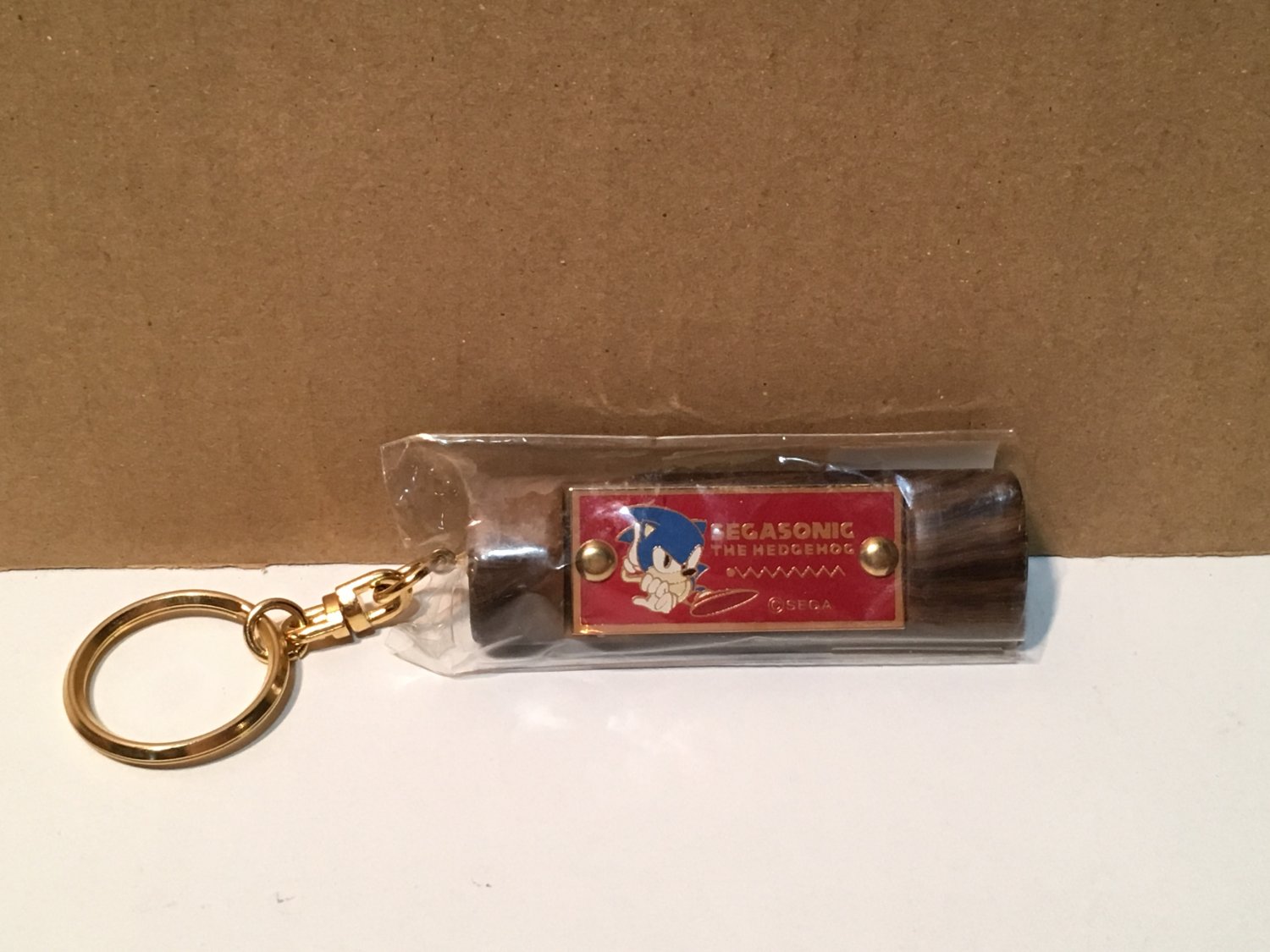 Segasonic Keychain Sonic the Hedgehog vintage collectible 1990s ...